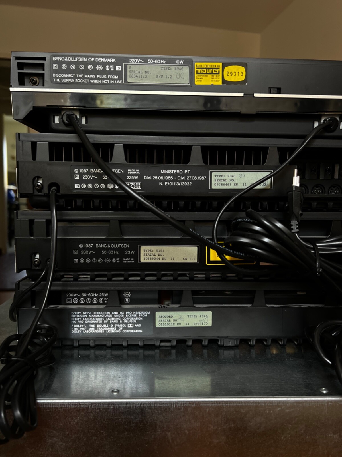 Bang Olufsen beoset: beogram 6500 w needle , beocord, beogram CD ...