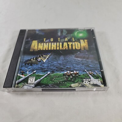 Total Annihilation(PC, 1997) Windows 95 CD-ROM (Case Has Cracks ...