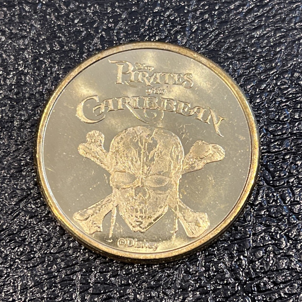 Walt Disney 2021 Coin Medal I've Got Pirate Swagger Pirates Of The ...