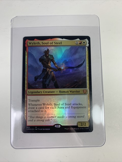 MTG Wyleth, Soul of Steel Commander Legends 362 Foil Mythic for sale ...