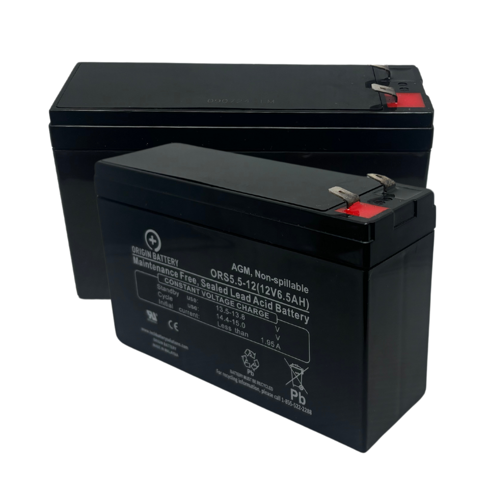 Razor Power Core E100 Electric Scooter Replacement Battery Kit 12V 6AH ...