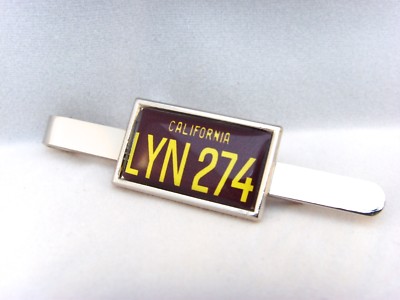 GONE IN 60 SECONDS ELEANOR CAR LICENCE NUMBER PLATE TIE SLIDE GRIP CLIP ...