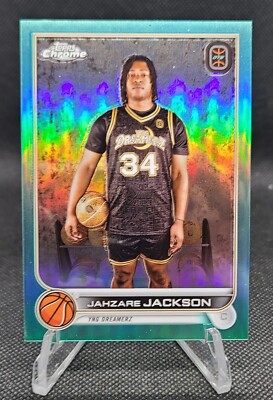 2022-23 Topps Chrome OTE Jahzare Jackson Aqua Refractor #/199 | eBay