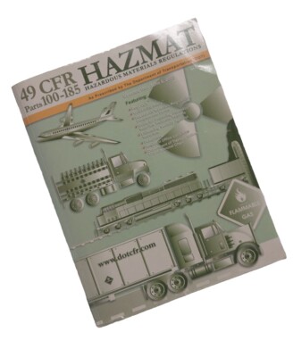 Hazmat Hazardous Materials Regulations 49 CFR Parts 100-185 | eBay