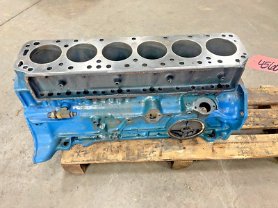 1966 Ford 6000 Commander Diesel Tractor Engine Block C5NN6015G | eBay