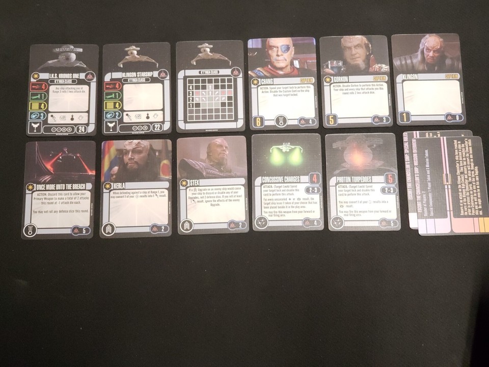 Star Trek Attack Wing (WizKids) Klingon IKS Kronos One Expansion (used ...