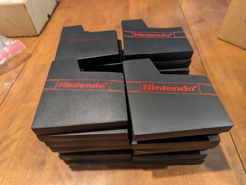 Nintendo NES Game Sleeve Lot Of 27 Original Vintage Dust Cover OEM With ...