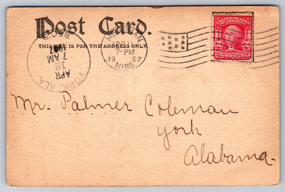 Mississippi Lumber Co. Saw Mill Quitman Mississippi MS 1907 Postcard | eBay