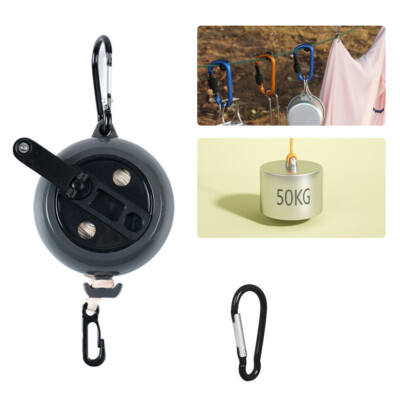Outdoor Retractable Clothes Reel ClothesKit 33Ft Dryer Clothes Washing ...
