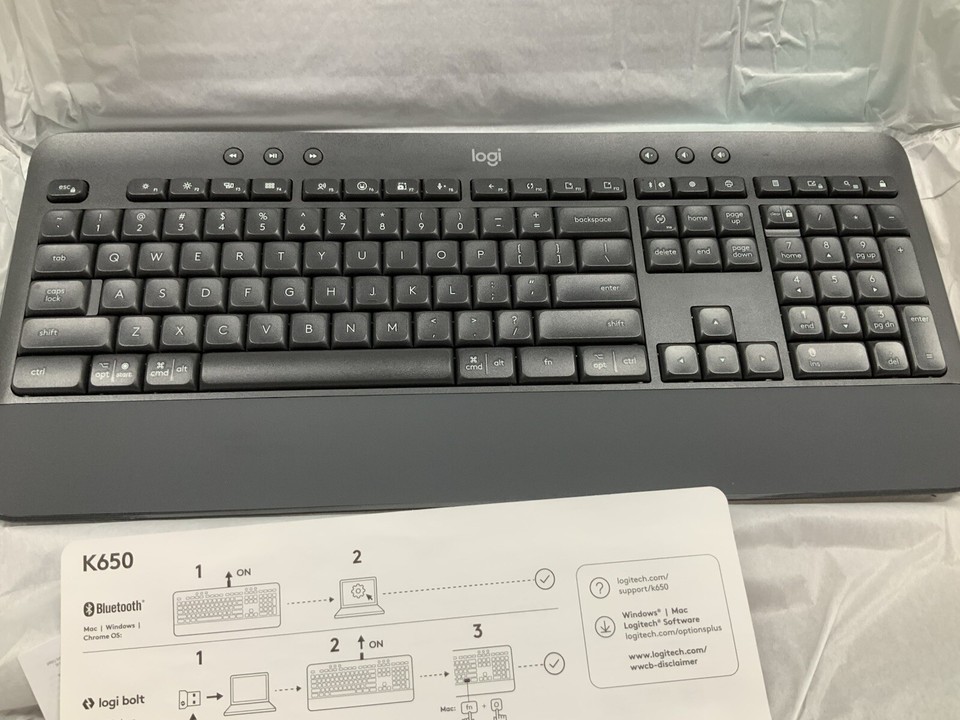 Logitech Signature K650 Wireless Keyboard New 🆕 | eBay