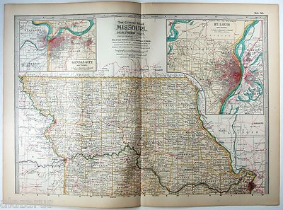 United States (Pre-1900) - Missouri Maps