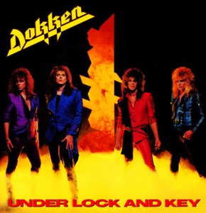 Album Covers - Dokken - Under Lock and Key (1985) Album Poster 24"x 24 ...