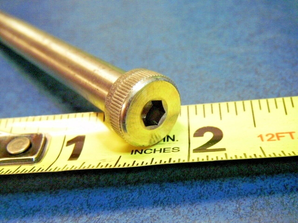 Stainless Steel 3/8" x 4" Shoulder Bolt 5/16-18 Thread Socket Head ...