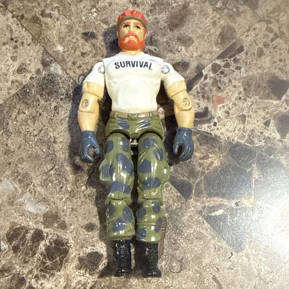 Vintage GI Joe 1987 Outback Hasbro Near Complete Action Figure | eBay