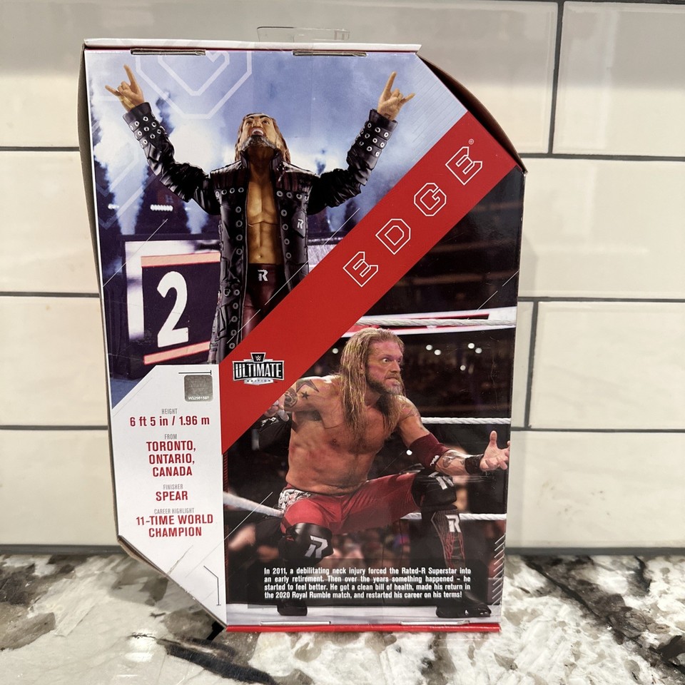 Edge The Rated R Superstar WWE Mattel Ultimate Edition Series 8 ...