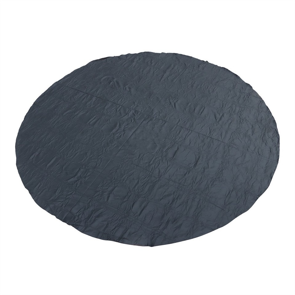 18' Round Pool Liner Pad for Above Ground Swimming Pools Black Pool ...