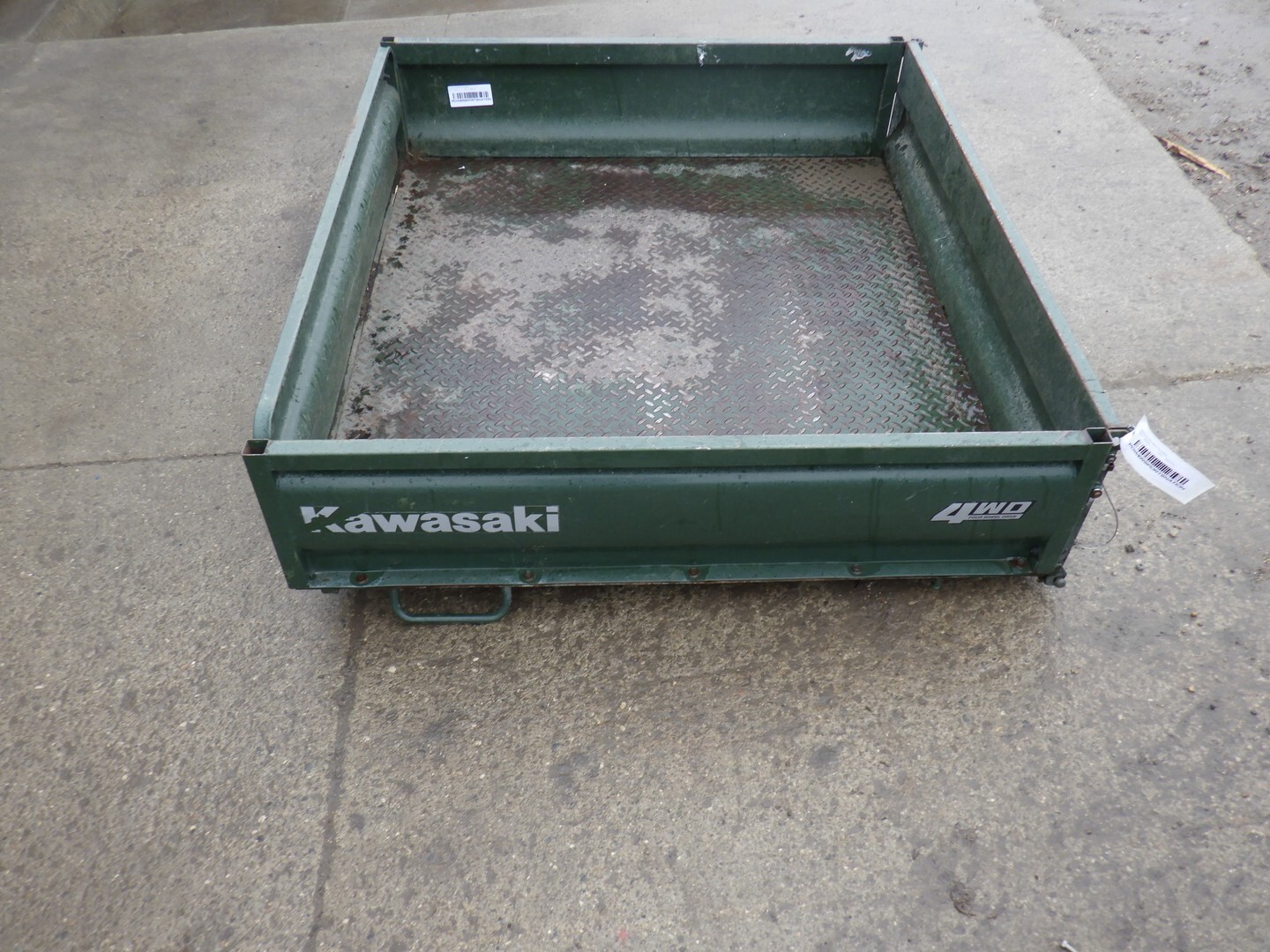 2001-2018 Kawasaki Mule 3010 4010 Box Bed Tailgate Side Panel Complete ...