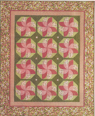 Bloomin' Blossoms Quilt quilting pattern instructions | eBay