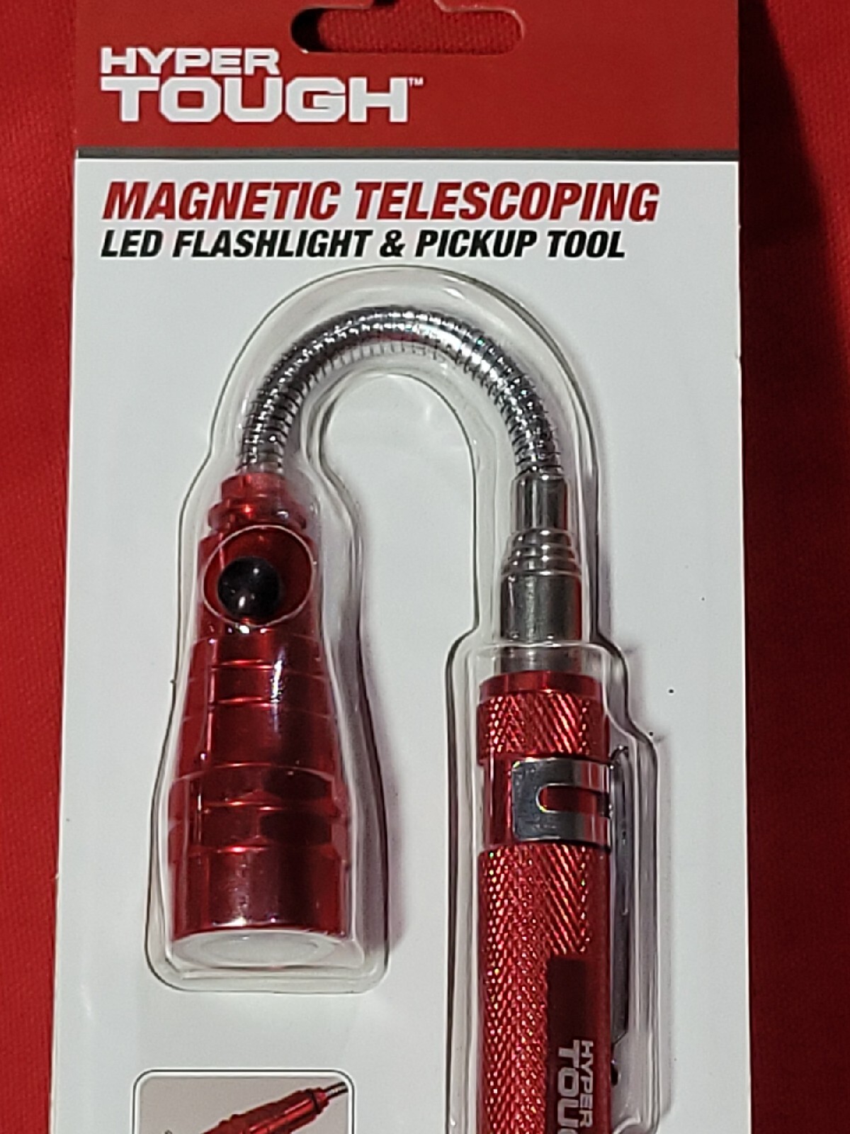 HYPER Tough Magnetic Telescoping LED Flashlight and Pickup Tool for ...