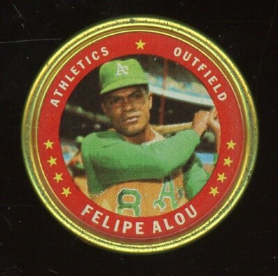 1971 Topps Coins Baseball #8 Felipe Alou | eBay