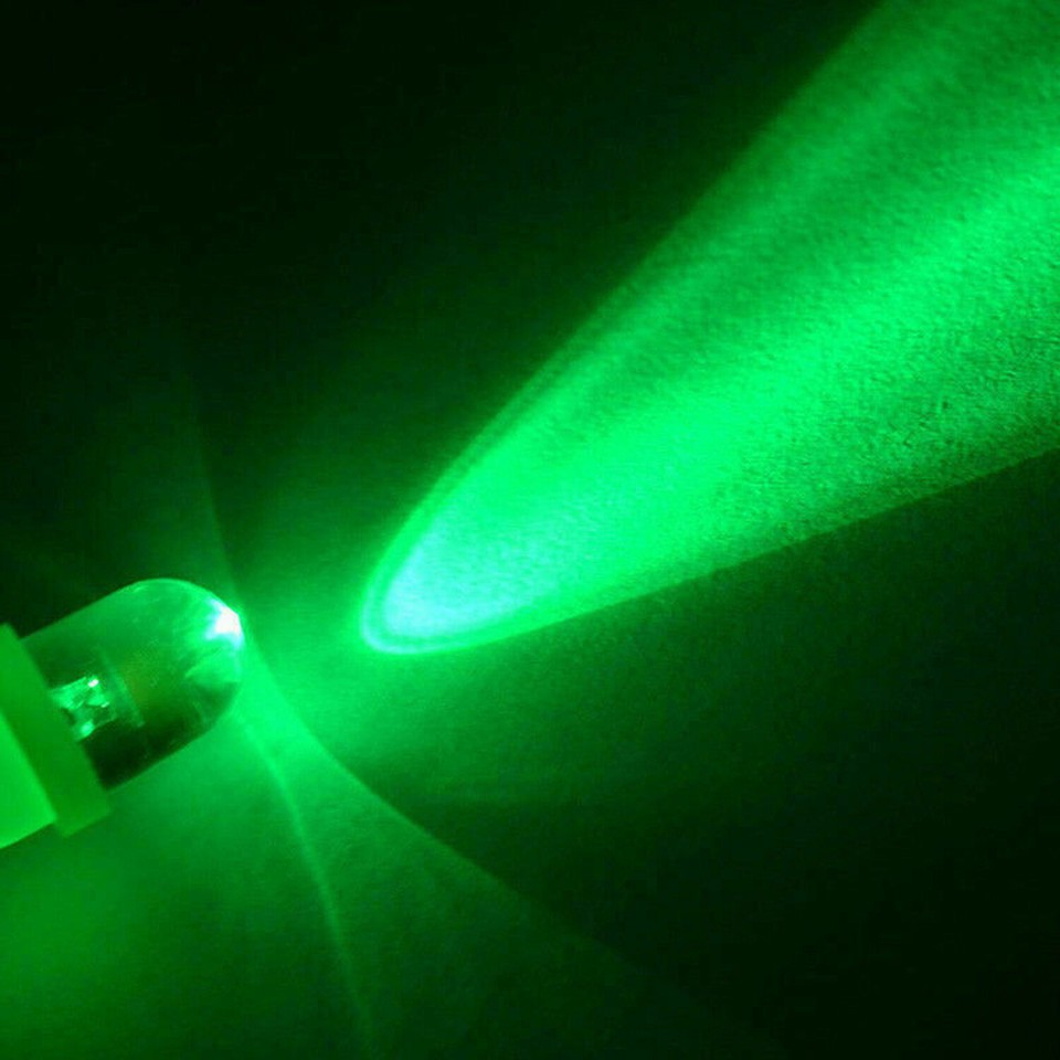 30pcs Green T10 194 LED Bulbs for Instrument Panel Gauge Cluster Dash ...