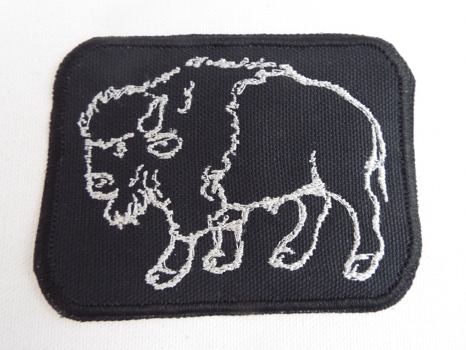 Black Buffalo Embroidered Iron On Patch | eBay
