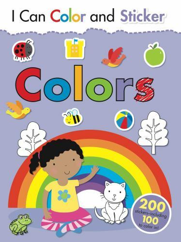 I Can Color and Sticker Ser.: I Can Color and Sticker: Colors by Gemma ...
