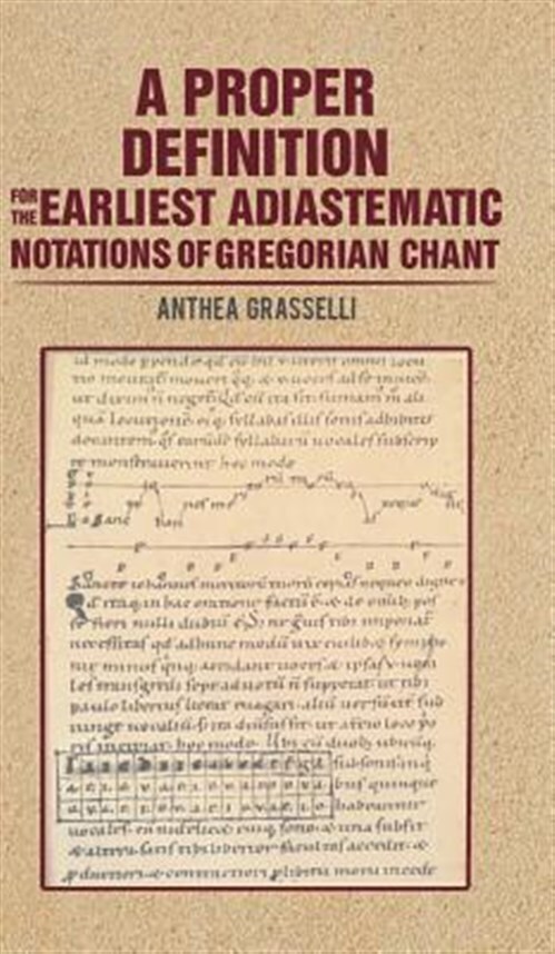 A Proper Definition for the Earliest Adiastematic Notations of ...