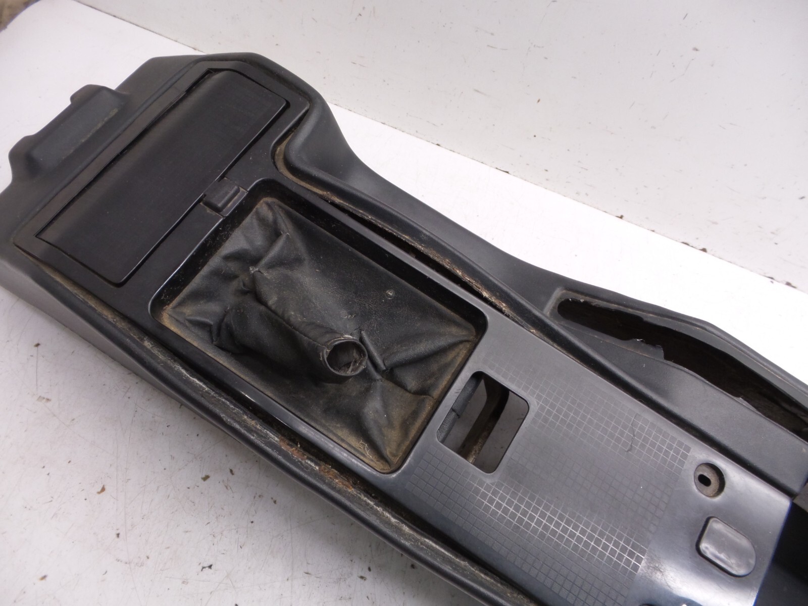 85-92 Firebird Trans Am Center Console Shifter Plate Black Original GM ...