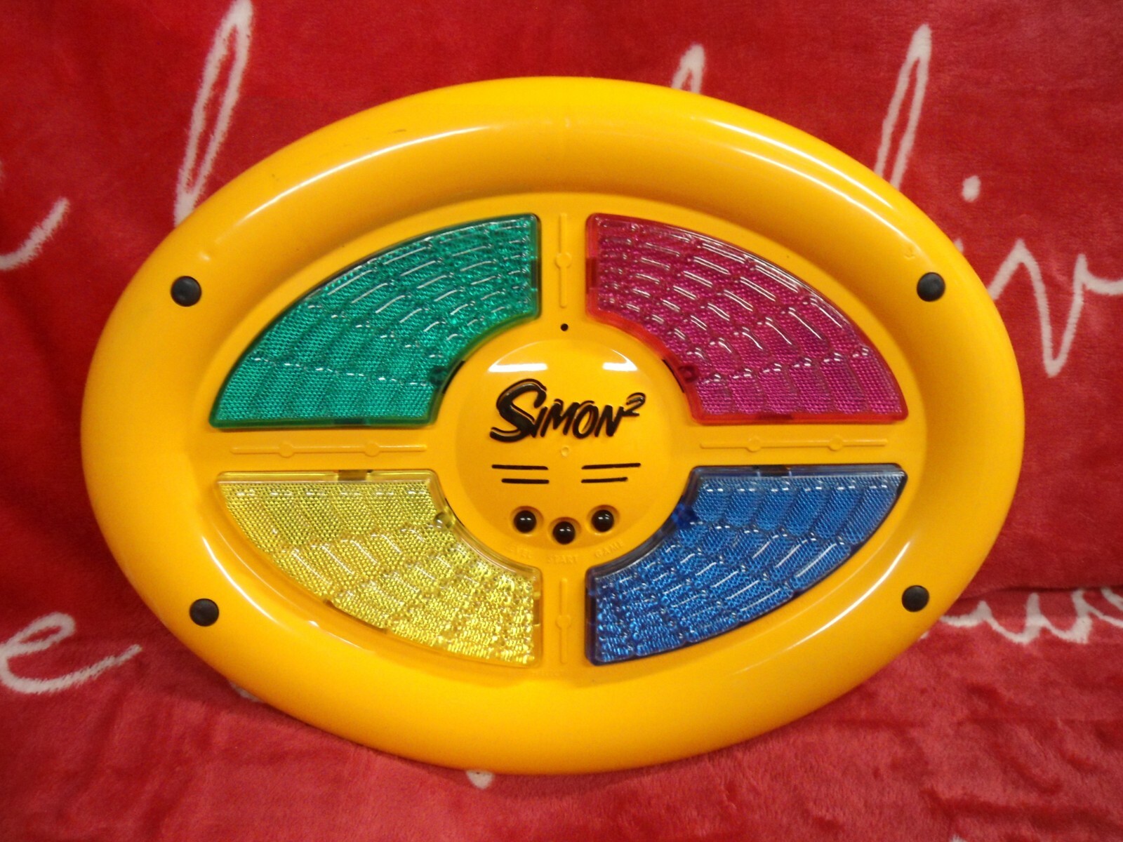 Hasbro Simon / Simon 2 Handheld Game Double Sided Memory Game Simon ...
