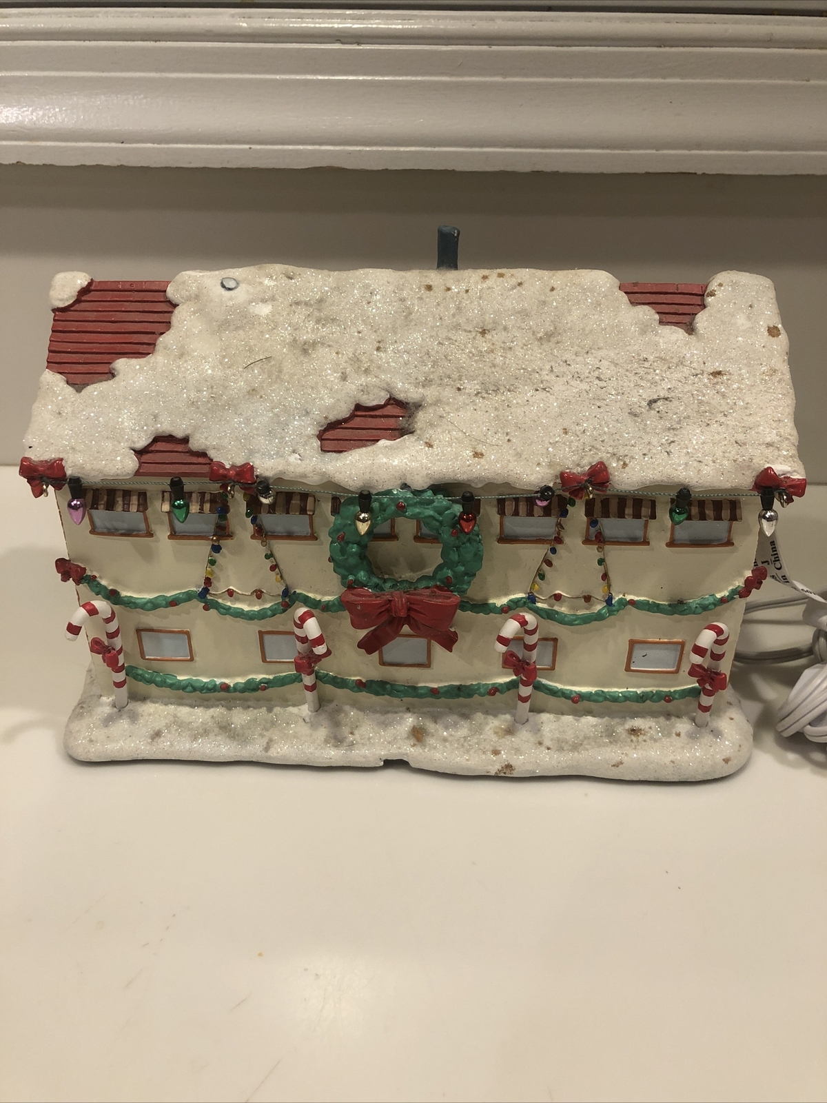SIMPSONS HAWTHORNE CHRISTMAS VILLAGE SPRINGFIELD RETIREMENT CASTLE | eBay
