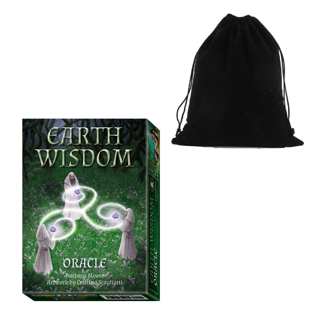 Earth Wisdom Oracle Cards Deck Barbara Moore Esoteric Lo Scarabeo With ...