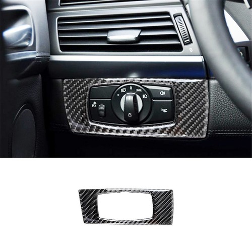 52Pcs Carbon Fiber Full Interior Kit Cover Trim For BMW X5 E70 X6 E71 ...