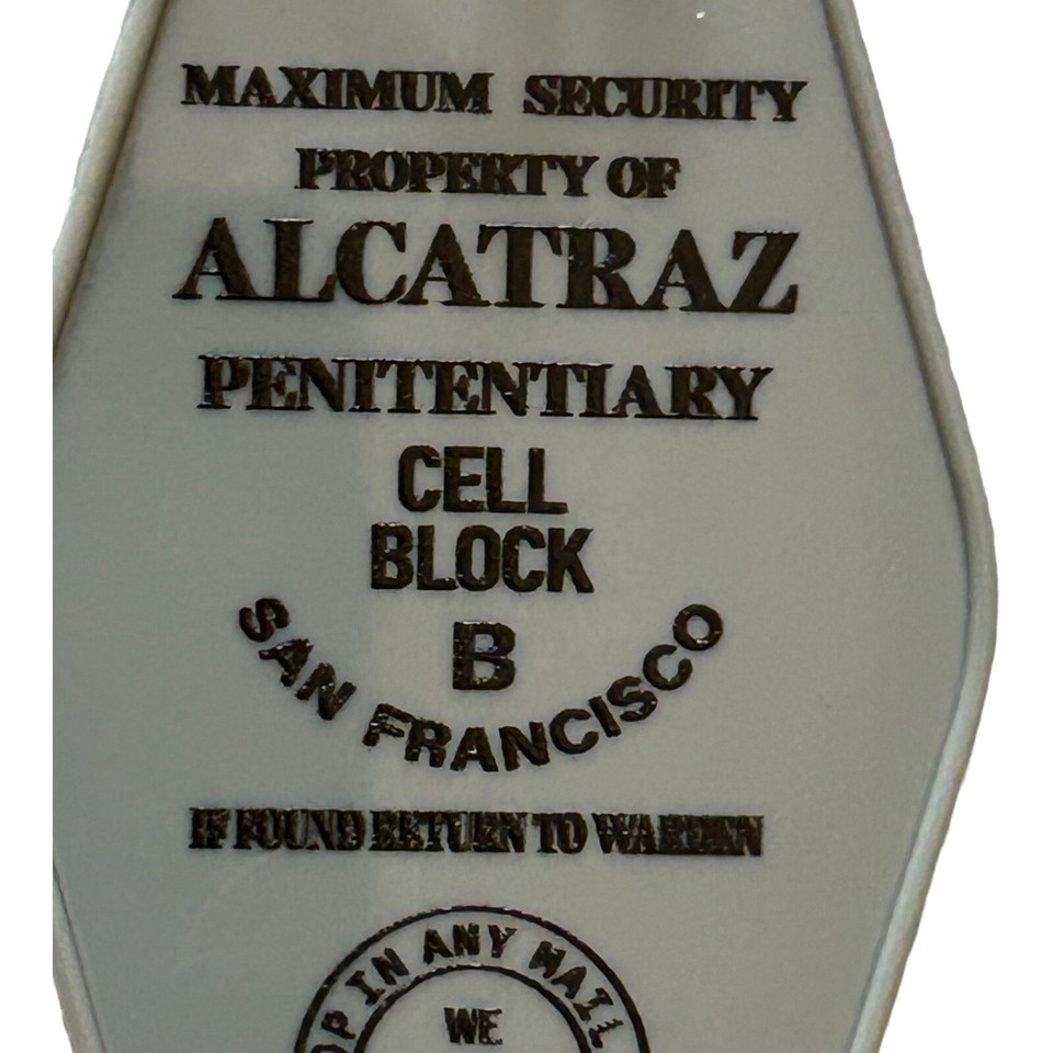 Alcatraz Prison Inspired Key Tag. | eBay
