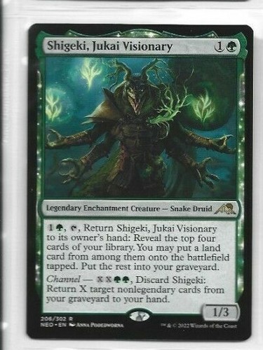 RARE Shigeki, Jukai Visionary Kamigawa Neon Dynasty MTG Magic the ...
