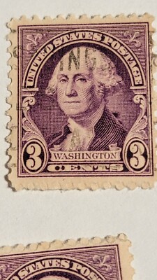 RARE 1932 US 3 CENT GEORGE WASHINGTON STAMPS PURPLE /VIOLET LOT OF 30 ...