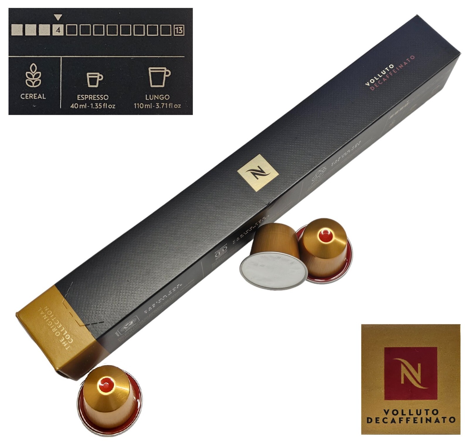 Nespresso CLASSIC Coffee Machine Capsules Pod Sleeve Full Flavour List ...