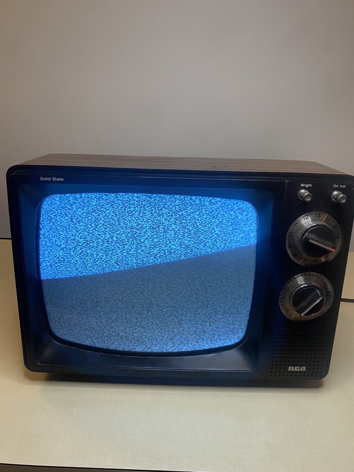 Vintage 1983 RCA Television Model AJR 120W 12" Working | eBay