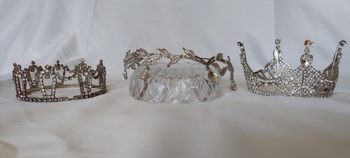 VINTAGE BEAUTY QUEEN PAGEANT HOMECOMING PROM CROWNS – LOT OF 3 | eBay