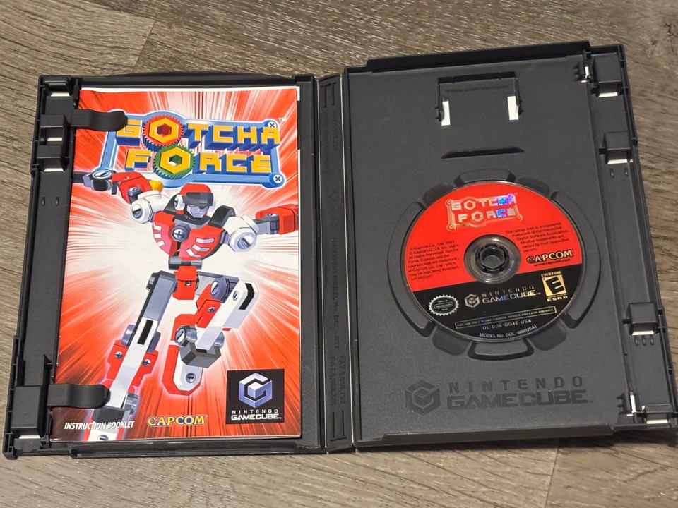 Gotcha Force Nintendo Gamecube Complete CIB Authentic Very Good Shape ...