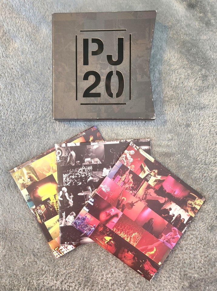 Pearl Jam Twenty PJ20 DVD 3-Disc Deluxe Edition Box Set Ten Club Eddie ...