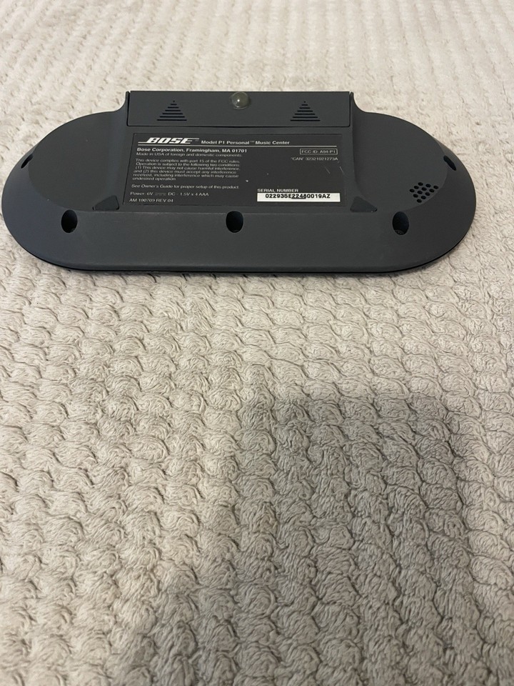 BOSE Model P1 Personal Music Center Touch Remote LifeStyle 40 50 (NO ...