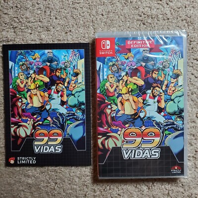 99 Vidas Definitive Edition post card Strictly Limited Games SLG ...