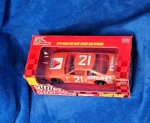 MICHAEL WALTRIP #21 CITGO NASCAR 1/24TH RACING CHAMPIONS STOCK CAR | eBay