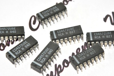 7PCS - RCA CD4572UBE Integrated Circuit / IC - NOS | eBay