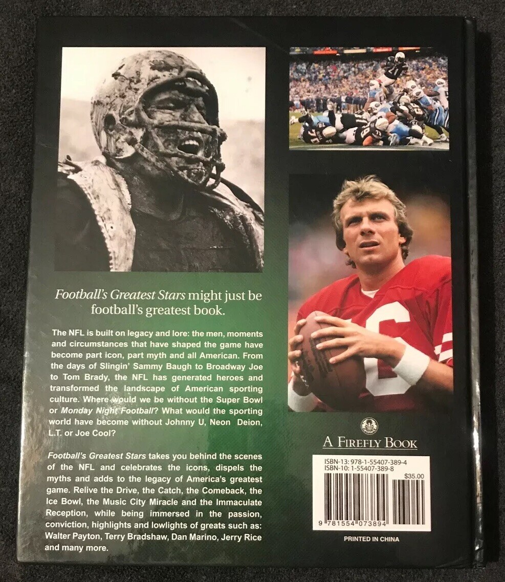 "FOOTBALL'S GREATEST STARS" by Allan Maki (2008, Hardcover ...