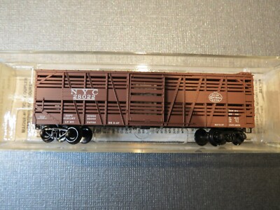 N - Micro-Trains 35040 - 40' Slide Door Dispatch Stock Car, New York ...