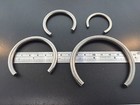 Antique Clock Repair Mainspring C Clamps Set of 4 sizes | eBay