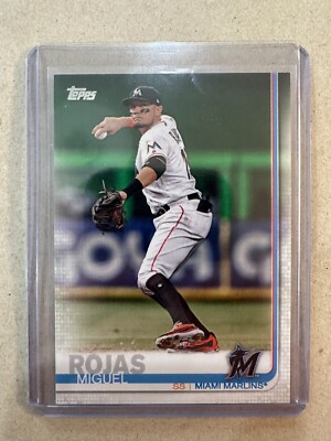Miguel Rojas 2019 Topps Series 2 Baseball Advanced Stats, 038/150, No ...