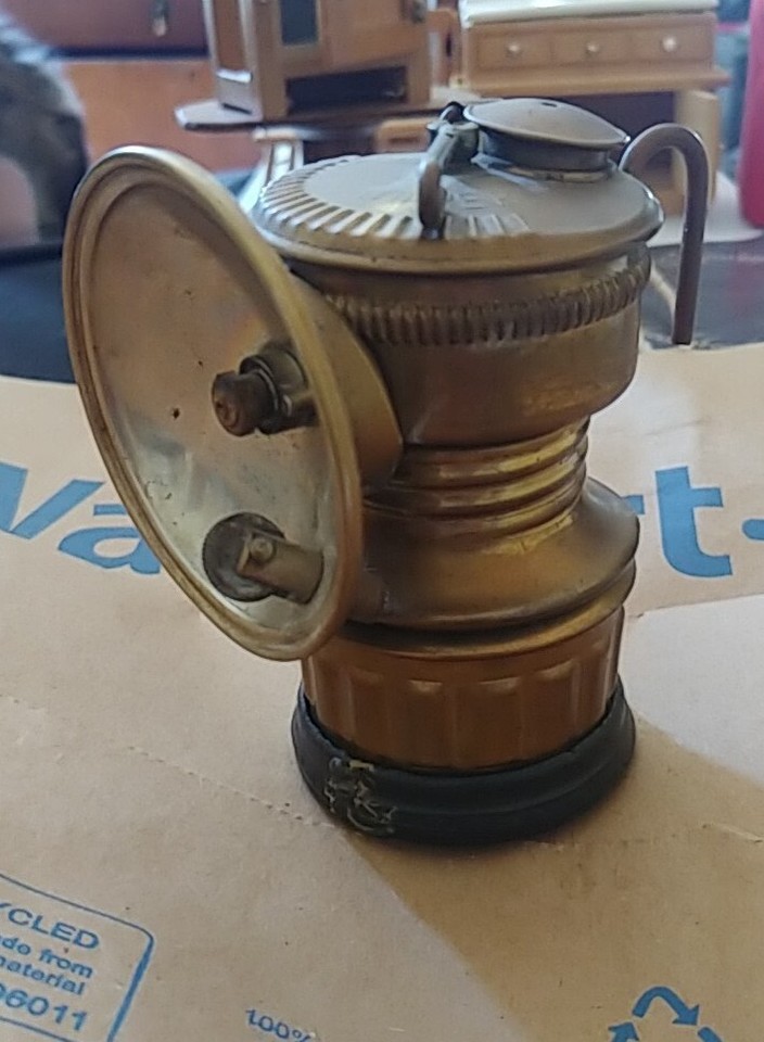 Antique Auto-Lite Universal Lamp Co Made In USA Miners Lamp. Guy's ...